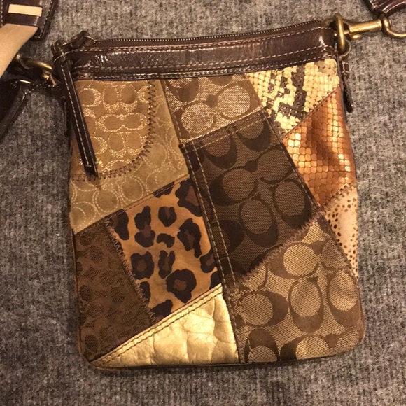 Coach | Bags | Multi Pattern Coach Crossbody Purse | Poshmark